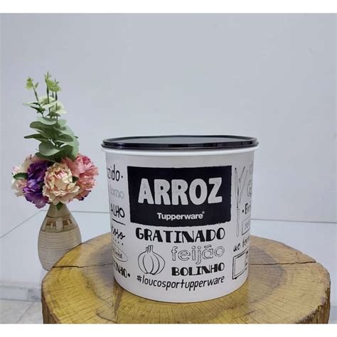 Tupper Caixa De Arroz Pb Kg Plus Shopee Brasil
