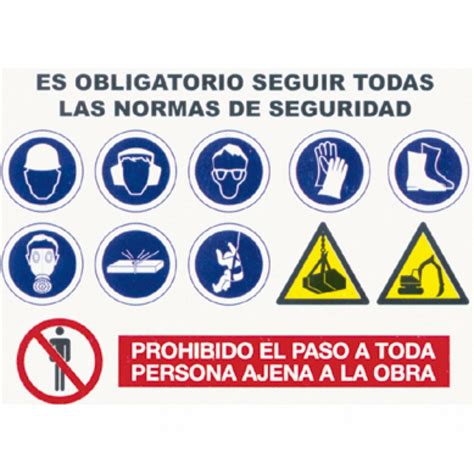 Señalización de edificios Señales obligación peligro etc