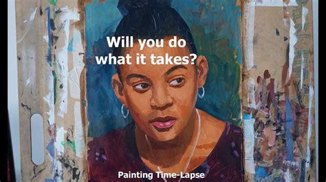 How To Make It Oil Painting Time Lapse Youtube