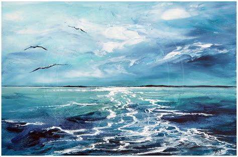 ANTJE HETTNER Bild ORIGINAL Kunst GEMÄLDE Leinwand MALEREI abstrakt
