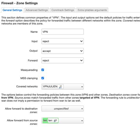 OpenVpn On Wan Or Lan Firewall Settings Work The Two Installing And