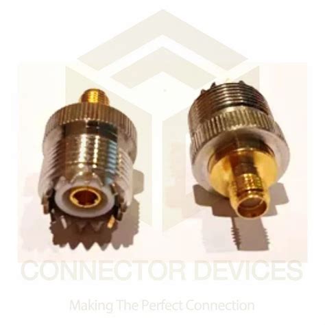 UHF Female To SMA Female Adapter Brass 18 GHz At Rs 110 Piece In
