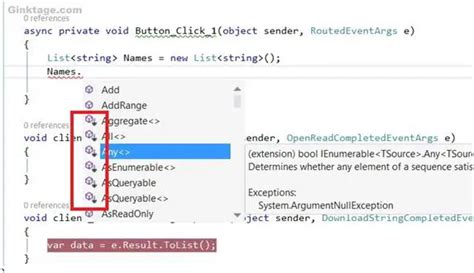 How To Identify Extension Methods In Visual Studio Intellisense