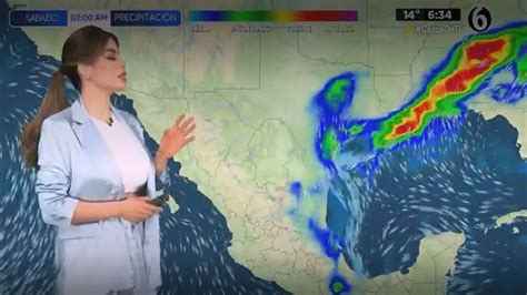 Pron Stico Del Tiempo Para Baj O Con Pamela Longoria De Abril De