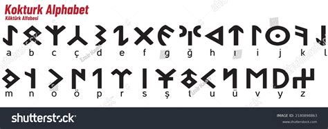 G Kt Rk Alfabesi Stok Vekt R G Rseller Ve Vekt R Sanat Shutterstock