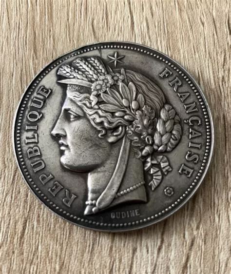 FRANCE CÉRÈS Médaille argent Concours de tir Ministre de la Guerre