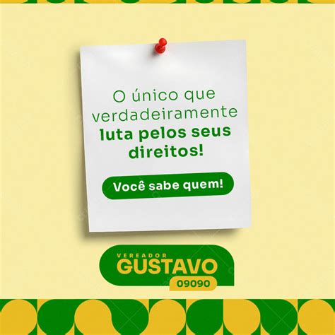 Campanha eleitoral política político vereador vereadora psd editável 4