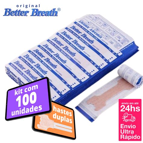 Unid Respire Melhor Better Breath Dilatador Nasal Adesivo Shopee