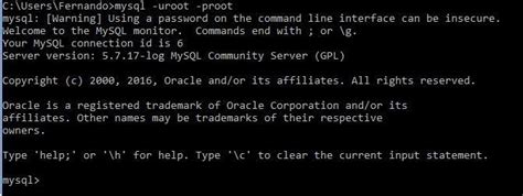 Como Conectar MySQL Desde La Consola En Windows