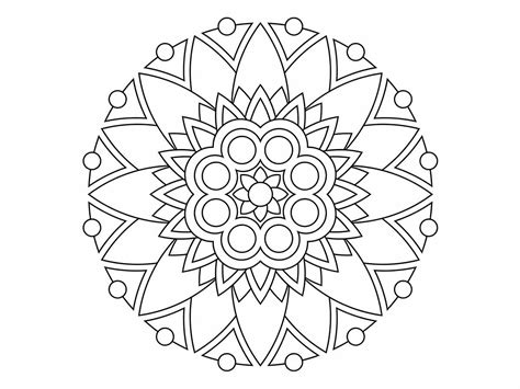 Desenhos De Mandalas Para Colorir