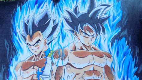 Como Dibujar A Goky Y Vegeta Ultra Instinto Migatte No Gokui