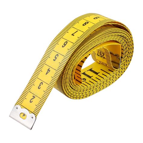 Amazon Uxcell Tailor Craft Flexible Ruler Tape Measure Yellow