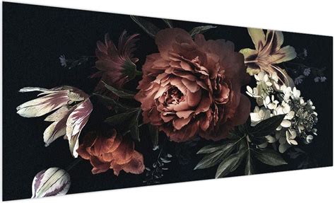 Domali Obraz Ciemne kwiaty jednoczęściowy 250x125 cm 153391 Opinie