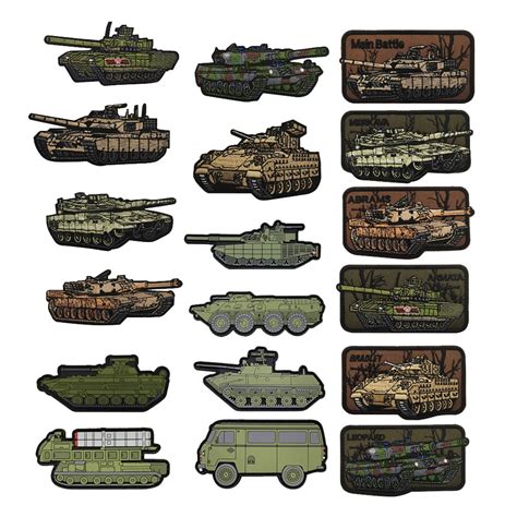 Parche De Tanque T Ctico Bordado De Camuflaje De La Selva Brazalete De