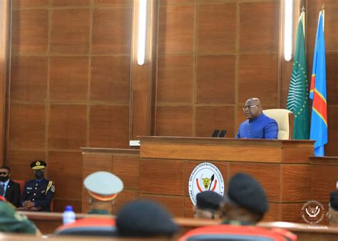 RDC Félix Tshisekedi rend hommage aux FARDC pour leur bravoure au