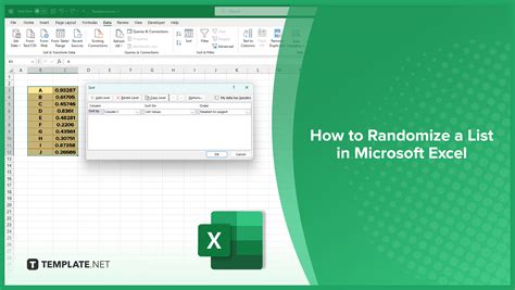 How To Randomize A List In Microsoft Excel