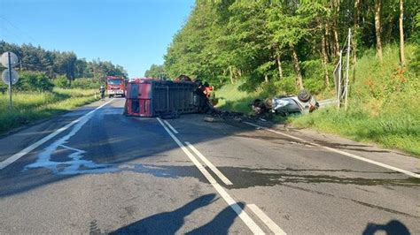 Tragiczny wypadek na DK 25 w Starym Mieście Nie żyje kobieta Kalisz