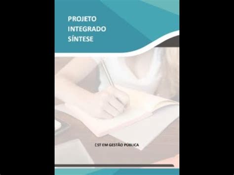 PROJETO INTEGRADO SÍNTESE CST EM GESTÃO PÚBLICA YouTube