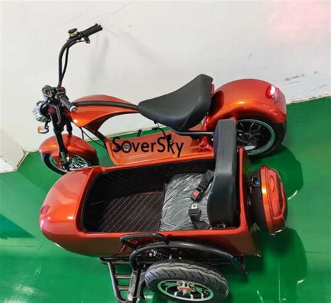 SoverSky 3000w 60v City Coco Electric Scooter With Side Car EBay