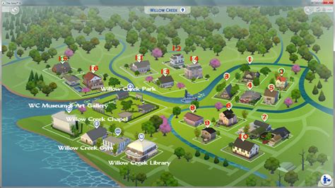 WillowCreekMap Linda S Place