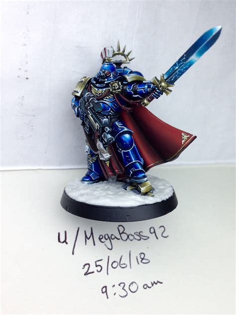 Competition Ultramarine Primaris Captain R Warhammer