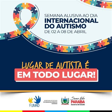 Confira programação da Semana Alusiva ao Dia Internacional do Autismo