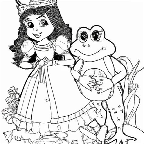 10 Desenhos De Personagens De A Princesa E O Sapo Para Imprimir E Colorir