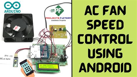 AC Fan Speed Control Using Arduino And TRIAC 50 OFF