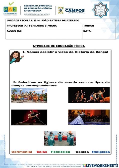 Atividade Dan A Worksheet Artofit
