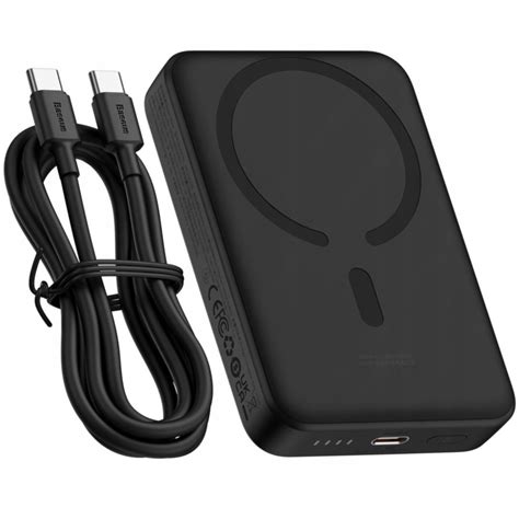 Powerbank Baseus Magnetyczny Magnetic Mini 30W 10000mAh MagSafe USB C
