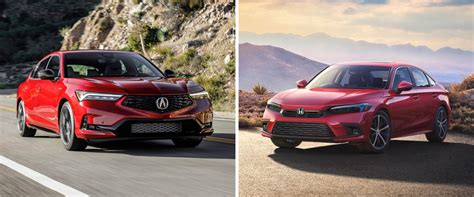 Compare The Acura Integra Vs Honda Civic Which Is Better For Chamblee