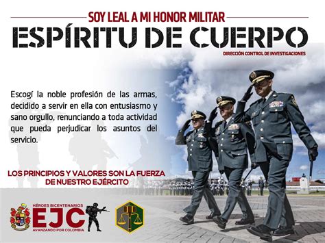 9 Espíritu de cuerpo Ejército Nacional de Colombia