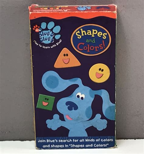 Nick Jr Blues Clues VHS Video Tape Play Grelly USA