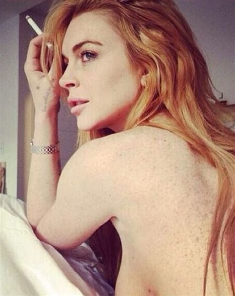 Lindsay Lohan Sparks Outrage With Naked Selfies After Preaching Islam