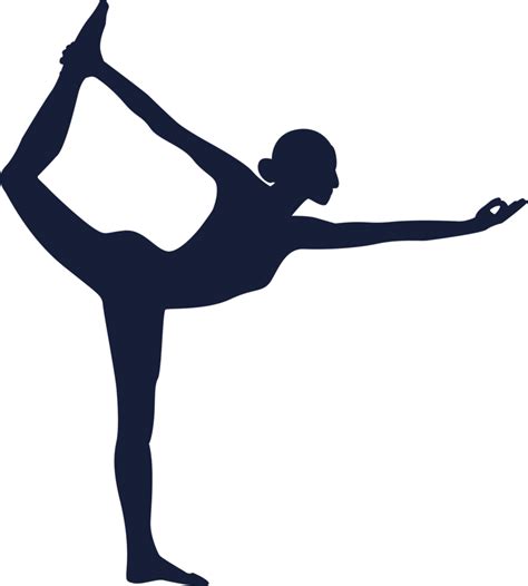 Yoga Pose Silhouette Png