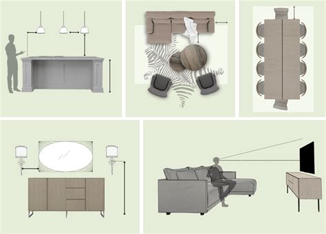 Tips For Rug Sizing Wall Hanging And Lighting Installation TANNA BY