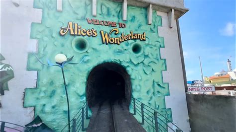 不思議の国のアリスのアトラクション Alice In Wonderland 乗車映像 Blackpool Pleasure