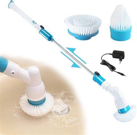 Electric Spin Scrubber By GUSTYLE Turbo Scrub Rechargeable Scrubber