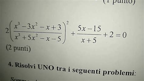 Esercizi Sulle Equazioni Di Secondo Grado YouTube