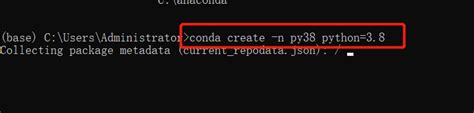 anaconda创建python环境常见命令 conda创建环境命令 csdn博客