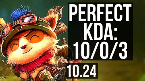 TEEMO Vs DR MUNDO TOP 10 0 3 67 Winrate Legendary Rank 10