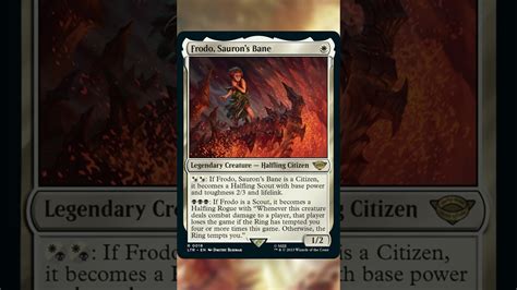 Frodo Sauron S Bane Commander Deck Guide Draftsim Off