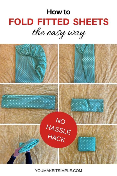 How To Fold A Fitted Sheet The Easy Way Folding Fitted Sheets How To