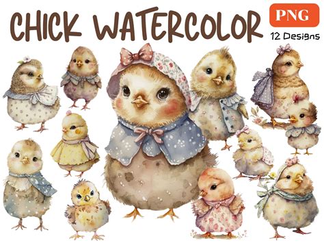 Baby Chicks Clipart Chicken Easter Png Graphic By Sweetsheepstyle