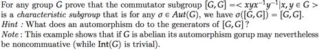 solved for any group g prove that the commutator subgroup