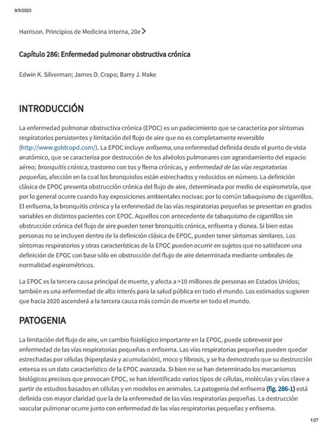 Epoc Harrison Ed Harrison Principios De Medicina Interna E
