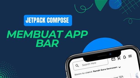 Membuat Top Bar Pada Jetpack Compose Belajar Android Jetpack
