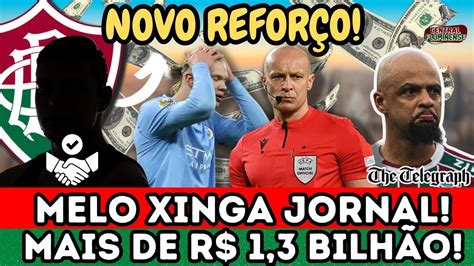 NEGÓCIO FECHADO FLUMINENSE TEM NOVO REFORÇO PARA 2024 MELO DEFENDE