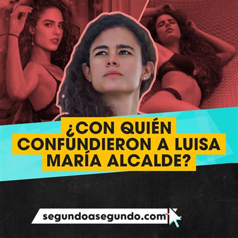 No es Luisa María Alcalde La confunden con modelo Segundo a Segundo