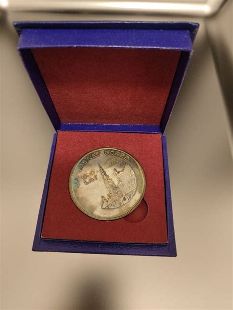 Medal Jan Paweł II 600 lat Jasnej Góry SREBRO 925 Łódź Bałuty OLX pl